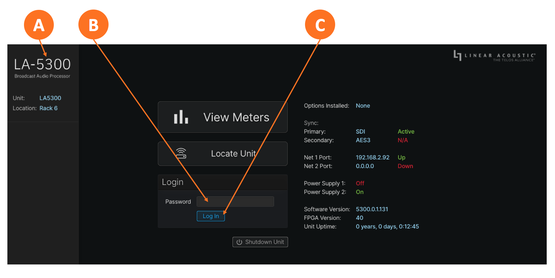 LA-5300 放送用オーディオプロセッサー