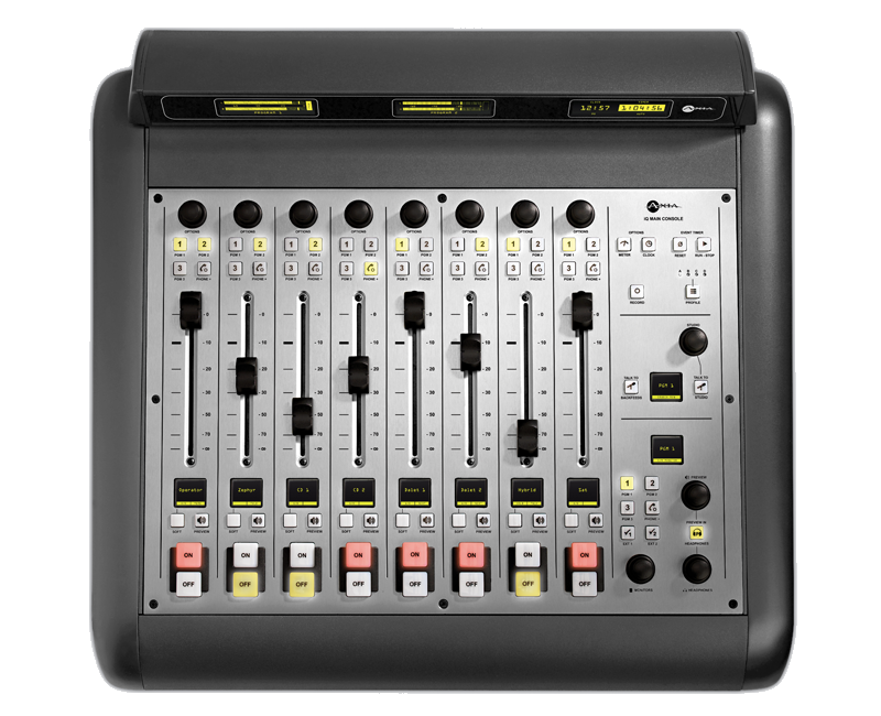 iQ AoIP Mixing Console Axia® iQ radio console system- ラジオミキサー