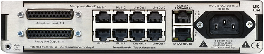 Telos Alliance xNode2 - AoIP Interface