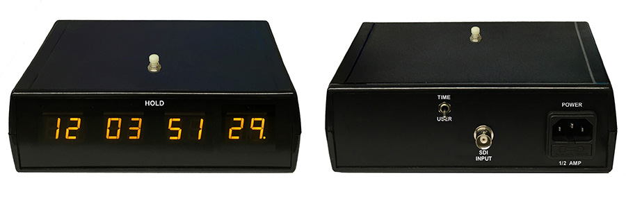 HD-453/SDSDI Time Code Reader- HD, 3G, SD SDIタイムコードリーダー