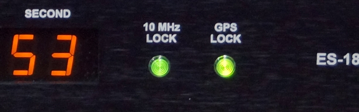 ES-185E GPS Master Clock / Time Code Generator