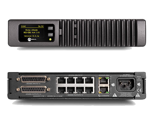 Telos Alliance xNode AoIP I/O unit series - AoIP対応各種I/Oノード